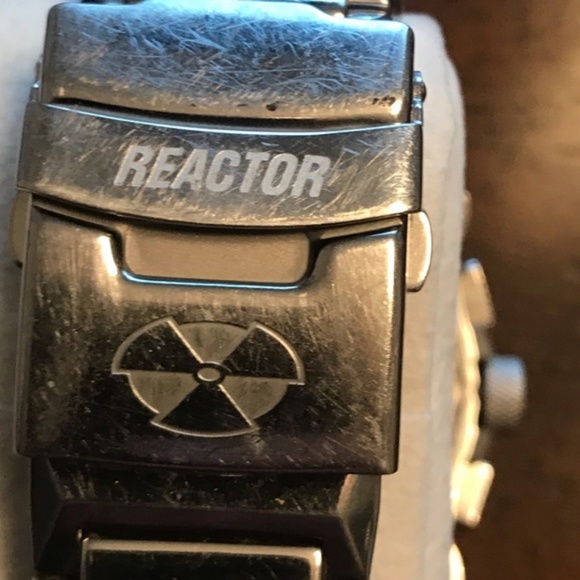 Reactor | Accessories | Reactor Nucleus Chronograph Stainless Watch ...